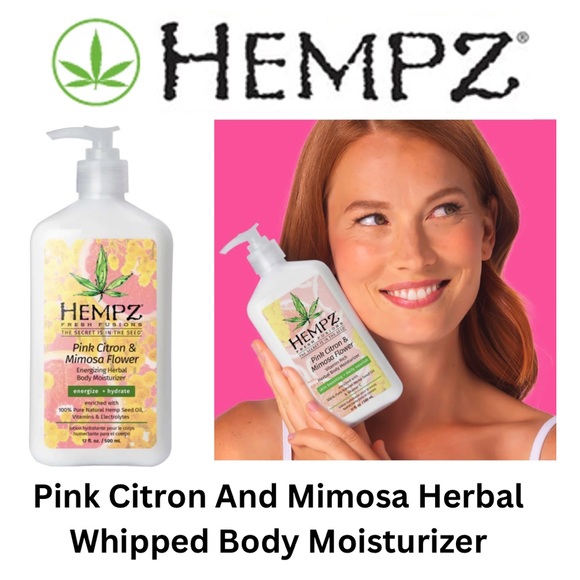 Hempz | Bath & Body | New Hempz Pink Citron And Mimosa Herbal Whipped ...